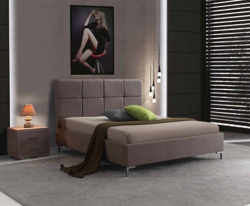 Buy Jenson Bed Online Sleek Upholstered Bed Frame - Blythe Living