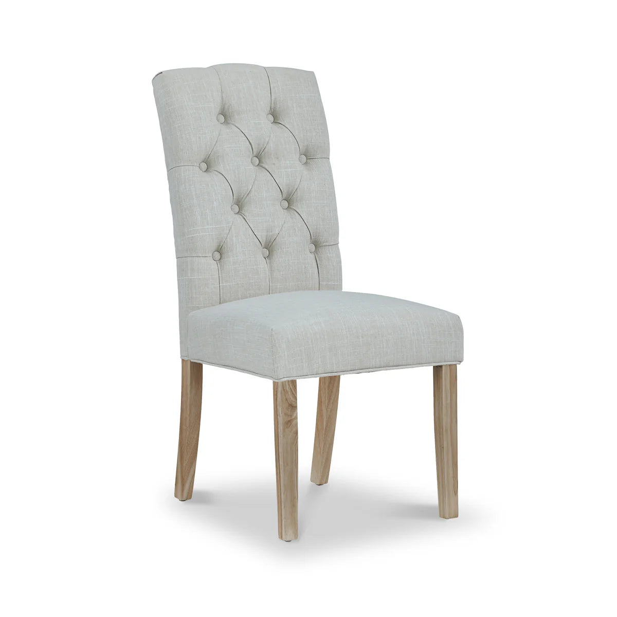 Salcombe Upholstered Dining Chair - Natural