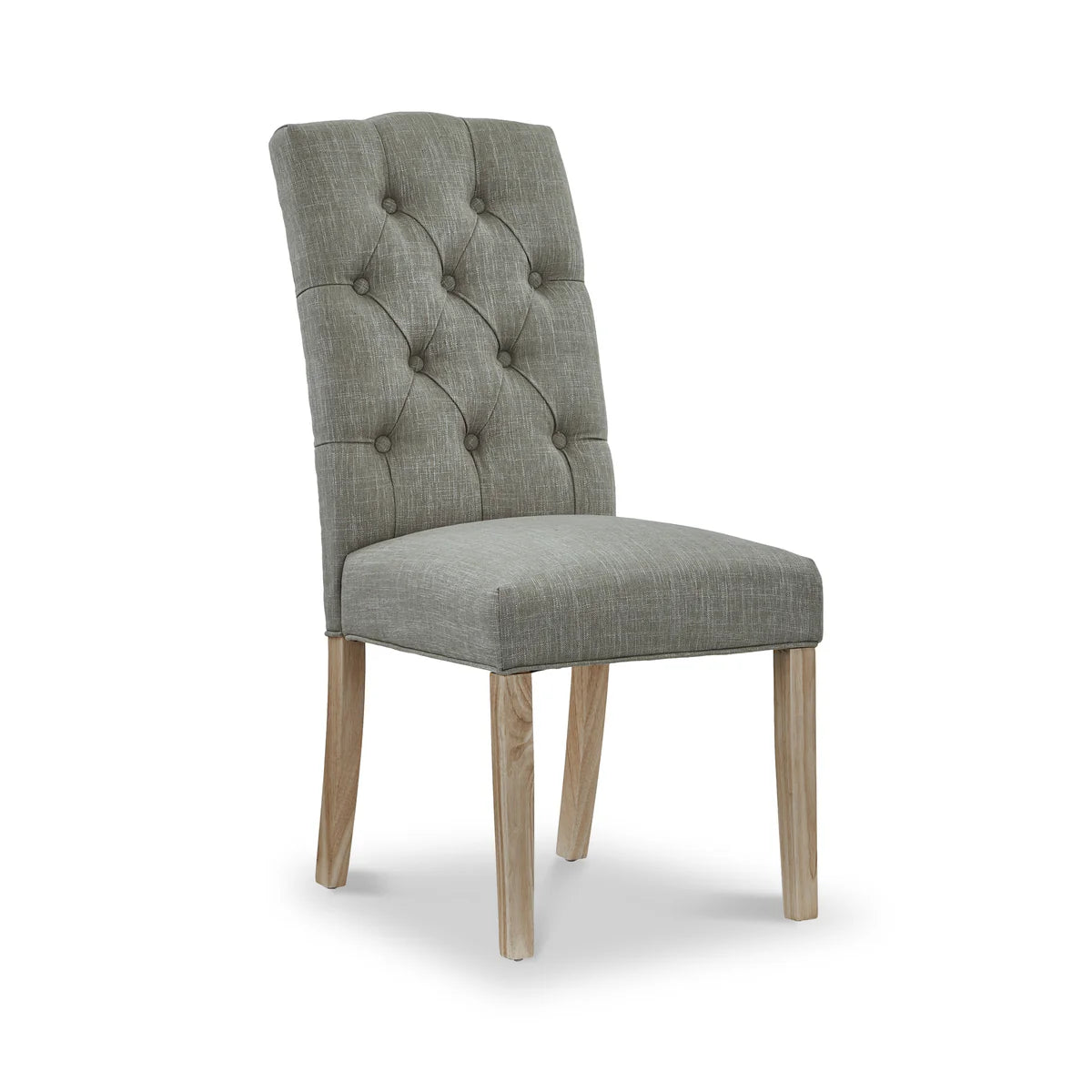 Salcombe Upholstered Dining Chair - Grey